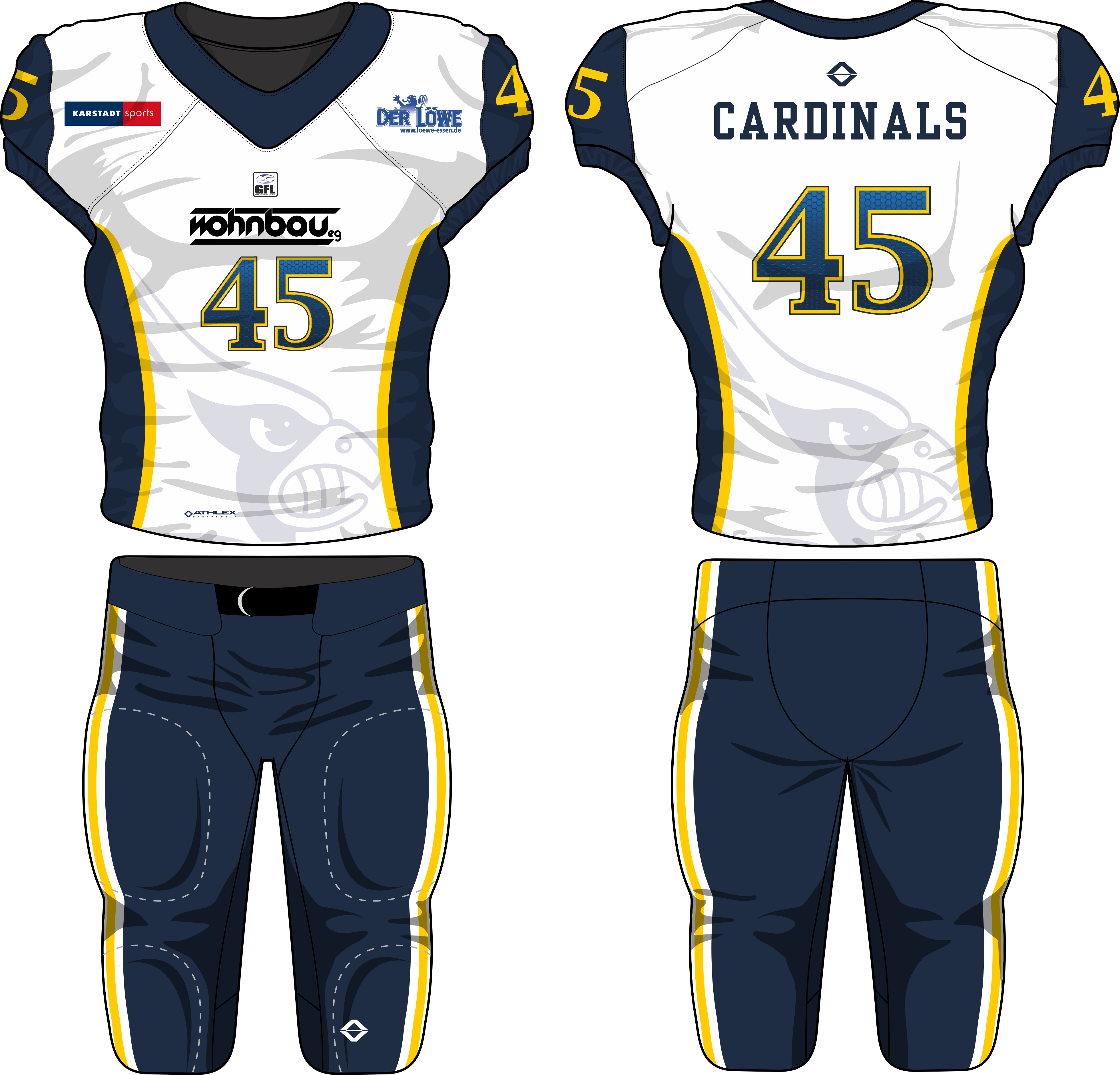 American Football – Athlex – Team Trikots